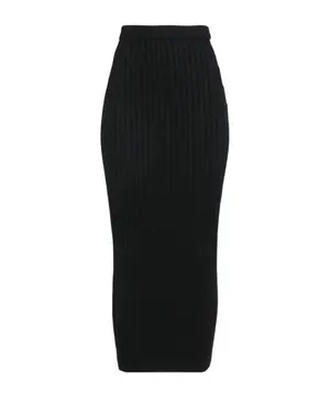 Max Mara Knitted Pencil Skirt - Black