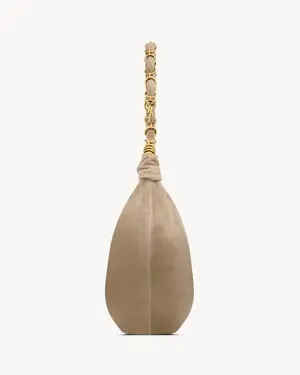 Saint Laurent Amalia Hobo In Suede