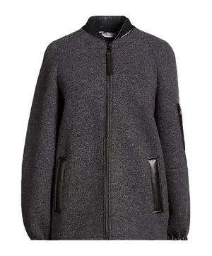 Max Mara Bomber Jackets - Black