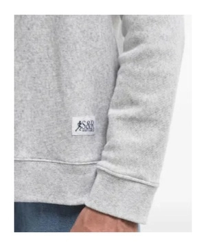 SPORTY  RICH Logo-patch Sweatshirt