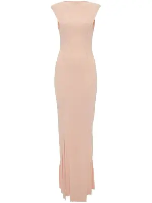 Victoria Beckham Collared Evening Dresses