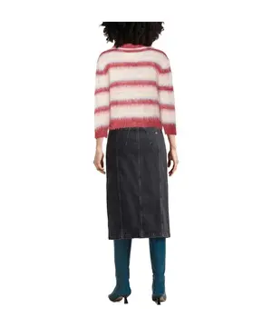 Marni Striped Knitted Cardigan