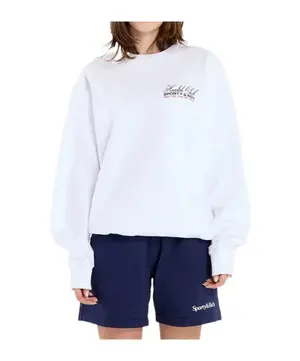 SPORTY  RICH Crew Neck Sweater