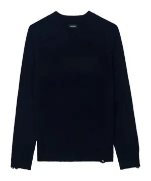 Zadig&Voltaire Distressed Sweater - Black