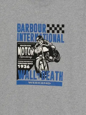 Barbour Motorcycle-print T-shirt