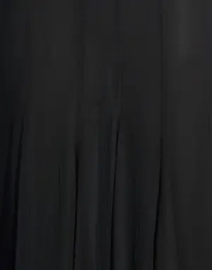 Chloé Solid-color Chiffon A-line Skirt