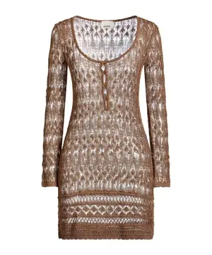 Isabel Marant Étoile Crochet Knit Bodycon Mini Dress