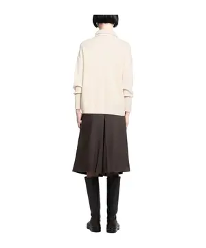 Max Mara Turtleneck Knit Sweater With Sequins
