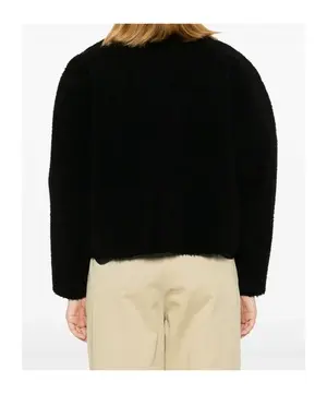 LOW CLASSIC Fur And Faux Leather Jacket