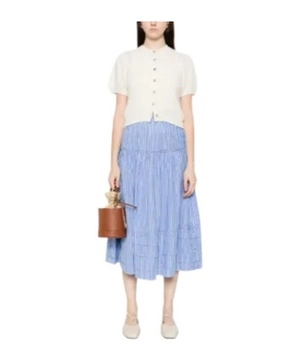 DÔEN Puff-sleeves Anisa Knit