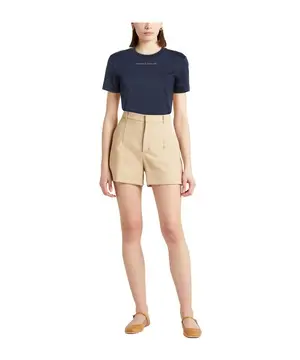 Max Mara Printed Solid Color T-shirt