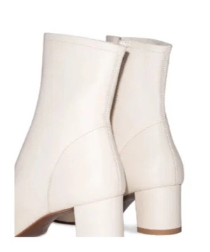 By Far Almond-toe Ankle Boots