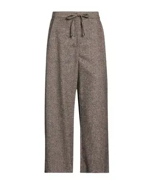 Max Mara Speckled High-waisted Wide-leg Trousers