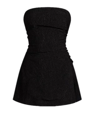 GANNI Solid Color Cami Top - Black