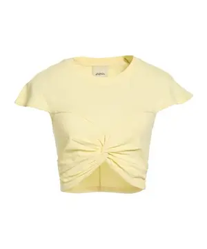 Isabel Marant Étoile Cropped T-shirt With Knot Detail