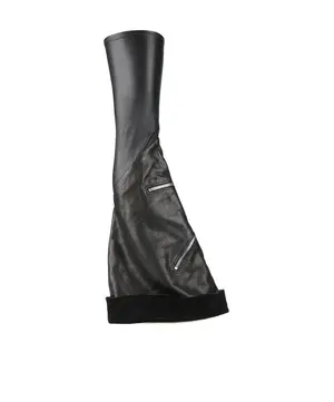 Rick Owens Leather Zip-up Boots