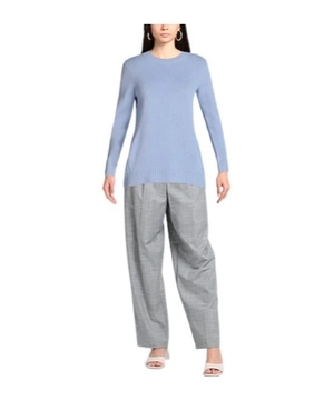 Max Mara Solid Color Lightweight Cashmere Knit Sweater