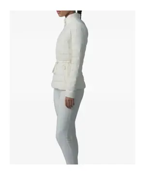 Mackage Jacyey City Quilted Drawstring Jacket - White