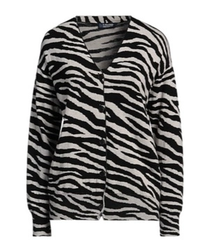 Max Mara Zebra-print Lightweight Knit Sweater