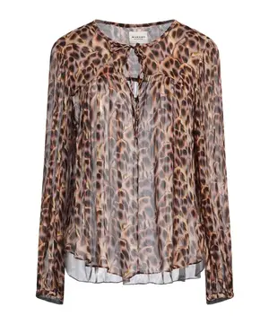 Isabel Marant Étoile Long Sleeve Top With Shell Pattern