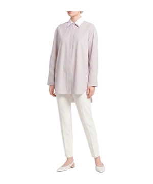 Max Mara Striped Long Sleeve Shirt