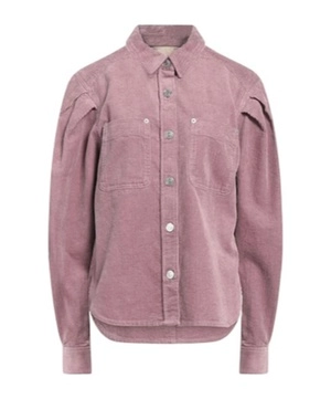 Isabel Marant Étoile Solid Color Corduroy Shirt - Pink