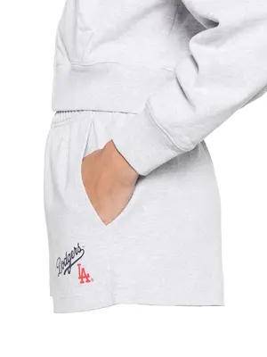 SPORTY  RICH Sporty & Rich "dodgers" Logo Print Shorts