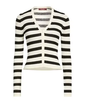 Max Mara Striped Knit Sweater