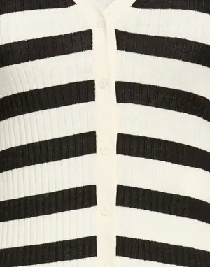 Max Mara Striped Knit Sweater