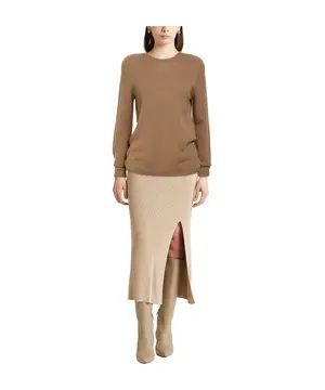 Max Mara Simple Solid-color Knitted Sweater