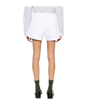 SPORTY  RICH Sporty & Rich Logo Print Shorts
