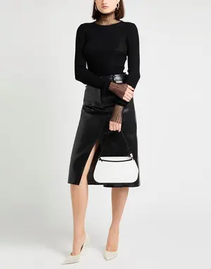 Sportmax Solid Color Turtleneck Long-sleeve Knit Sweater