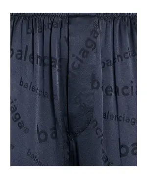 Balenciaga Printed Versatile Minimalist Casual Trousers