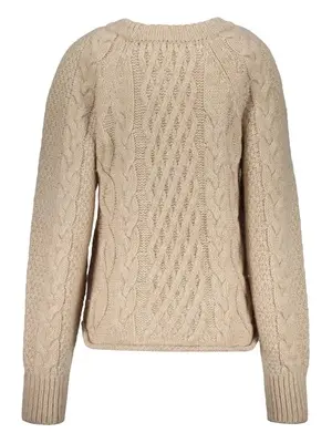 LOW CLASSIC Cable-knit Jumper