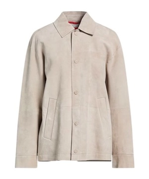 MAXCO. Suede Long Sleeve Jacket