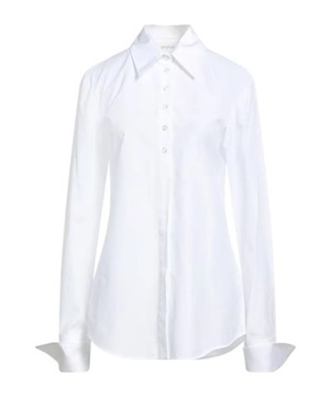 Sportmax Solid Colour Shirts Blouses - White