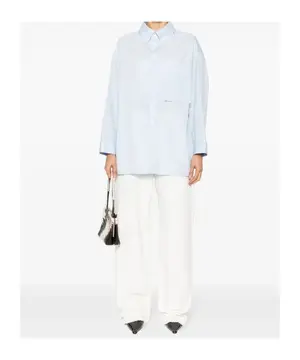 DARKPARK Nathalie Cotton Shirt With Logo Embroidery