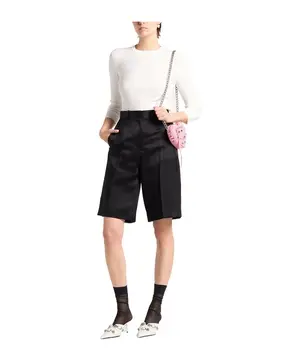 Balenciaga Fitted Knit Top With Allover Jacquard Pattern