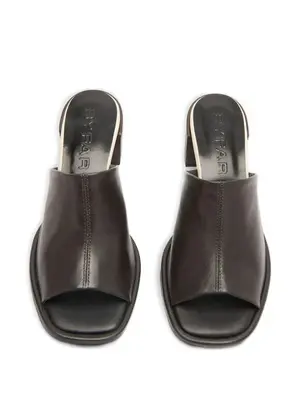 By Far Francisco Mules - Black
