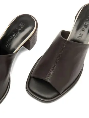 By Far Francisco Mules - Black