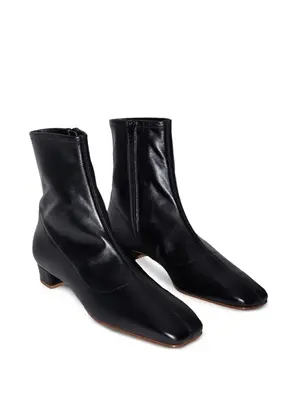 By Far Este Leather Ankle Boots