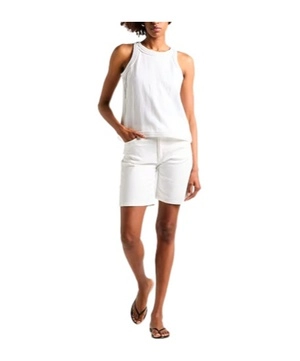 MAXCO. Solid Color Linen Tank Top