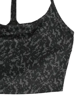 Varley Patterned Sport Bra - Black