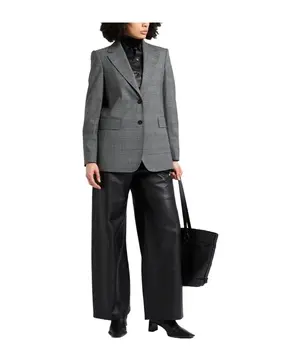 Max Mara Grey Check Blazer