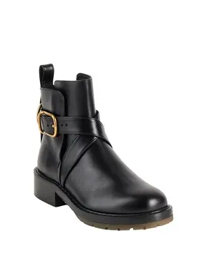 Chloé Comfortable Square-heel Ankle Boots
