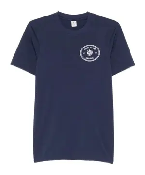 SPORTY  RICH Sporty & Rich Kennedy Graphic Print T-shirt - Blue
