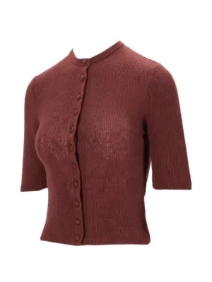 Citizens Of Humanity Tabitha Button Cardigan - Red