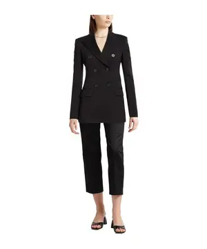 Sportmax Double-breasted Blazer-style Coat