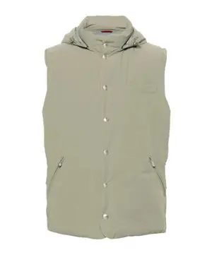 Brunello Cucinelli Padded Gilet - Gray