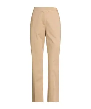 Max Mara Minimalist Solid-color Trousers - Nude
